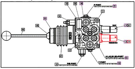 Mahindra Ansung Loader Spool Control Regeneration Assembly