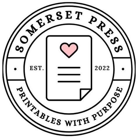 Book Challenge Tracker Printable Reading Journal Habit Tracker Book Log