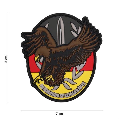 Patch Pvc Ksk Kommando Spezialkräfte 70 X 80mm