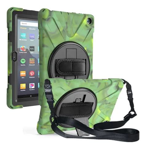 Capa Para Amazon Fire Hd 8 2020 Kfonwi 8 Camuflada Parcelamento Sem Juros