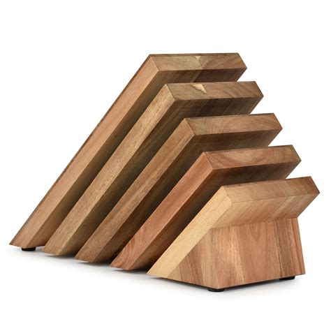 Messermeister Next Level Magnetic Acacia Block With Uv Light Lnlb