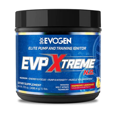 Evogen Evp Xtreme No Pre Workout Arginine Nitrate Beta Alanine
