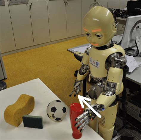 some icub robot gesture actions for object manipulation with one hand