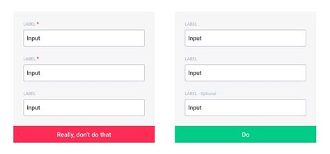 Form Fields — Required Vs Optional By Jordane Sanson Ux Collective