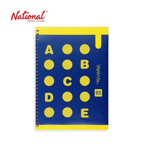 Foldermate Spiral Subject Notebook B5 70 Sheets School Supplies