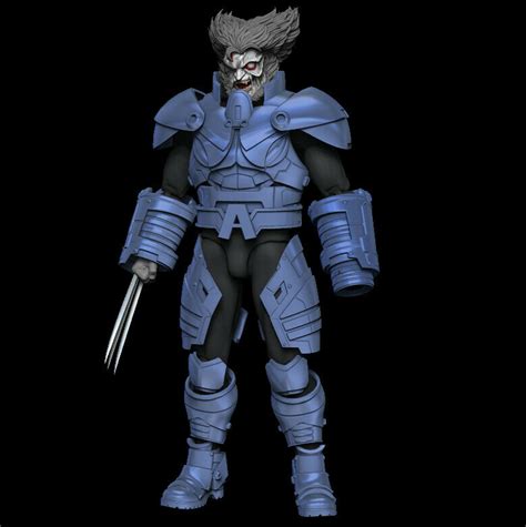 🦸‍♂️ Wolverine Apocalyspe Armor 1 12・ Stl File For 3d Printing・cults