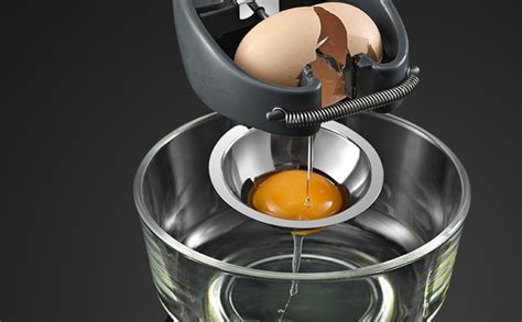 Egg Cracker Stainless Steel Rapid Egg Opener One Hand