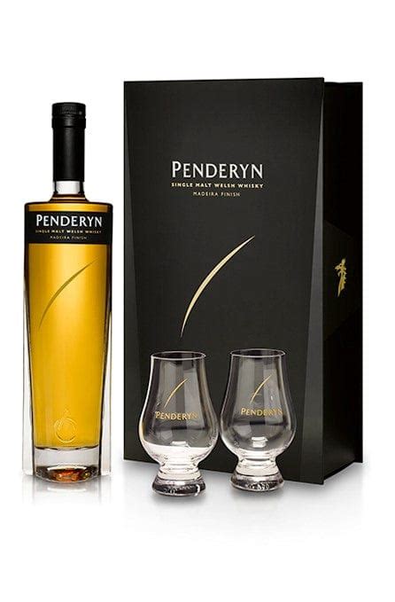 Penderyn Madeira Finish Single Malt And Glasses T Set 70cl Threshers United Kingdom Single