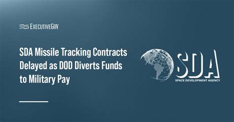 Pentagon Diverts Sda Satellite Funds To Pay Troops