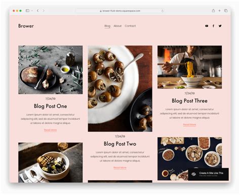 20 Best Squarespace Lifestyle Templates 2024 Colorlib