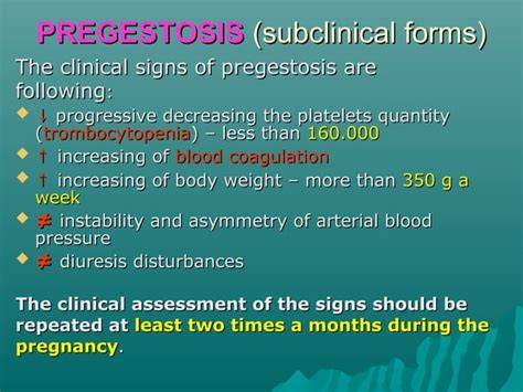 Gestosis Part 2 Ppt Pregnancy Reproductive Health