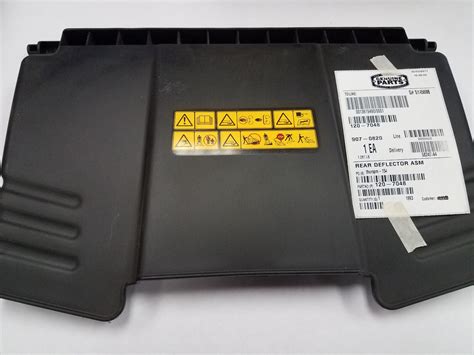 Genuine Oem Toro Part 120 7048 Rear Deflector Assembly Bills Place