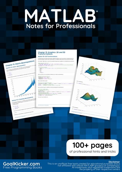 Matlab Notes For Professionals Ebook