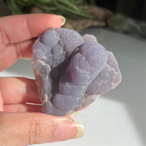 Purple Botryoidal Fluorite Specimen China Etsy