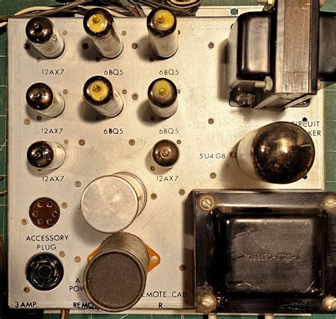 Vintage Baldwin Mono Tube Amplifier Quad 6bq5 4688941518