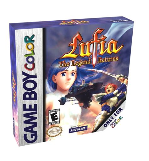 Lufia The Legend Returns Reproduction Box