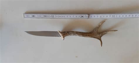 Cutit Cu Maner Din Corn De Cerb Caraci • Olx Ro