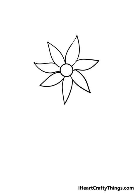 How To Draw A Flower Easy Best Flower Site