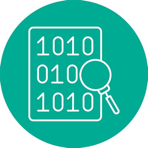 Code Search Line Circle Color Icon 38711808 Vector Art At Vecteezy