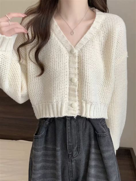 イエベファッション ニットその他 ボタン付き 厚手ニットカーディガン（イエベ春・イエベ秋） イエベファッション専門通販サイトiebel