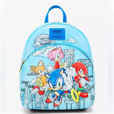 Loungefly Sonic The Hedgehog Sky Sanctuary Mini Backp… Gem