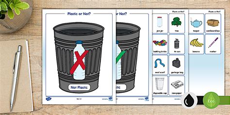Plastic Or Not Sorting Activity Teacher Made Twinkl