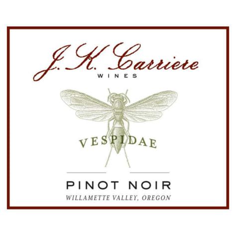 Jk Carriere Vespidae Pinot Noir 2016