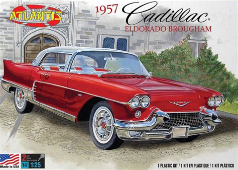 1957 Cadillac Eldorado Brougham 125 Model Kit Made In The