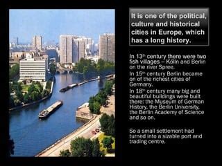 Berlin And Its History Ppt
