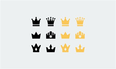 Vector Crown Icons Free Download Dreamstale