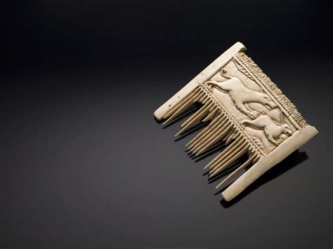 Luxury Hunting And Gold Rare Medieval Ivory Comb Reveals The World