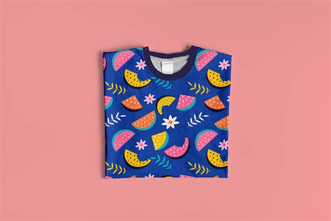 Five Cute Fruit Patterns On Behance