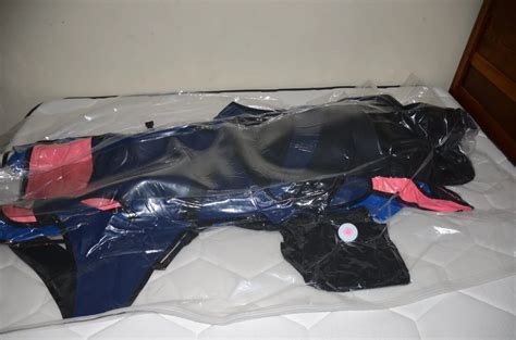 Mar 12 2023 Vacpacked In Slvrbrboys Blue Coveralls With My Pvc