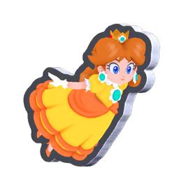 File Standee Swimming Daisy Png Super Mario Wiki The Mario Encyclopedia