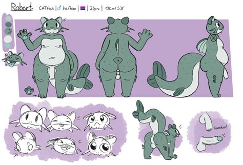 Rule 34 Anus Ass Balls Bending Over Character Sheet Chubby Fish Furry