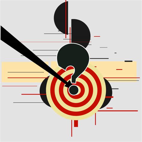 Constructivism Art Movement Vector Abstract Black And Red Shapes