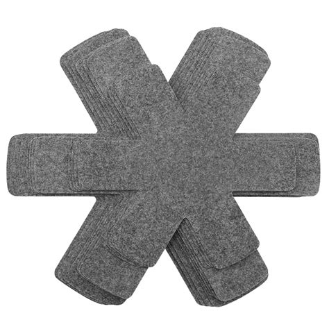 Séparateurs De Casseroles En Feutre Lot De 12 Protège Casseroles 3 Tailles Protège Poêles