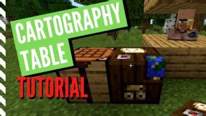 Minecraft Cartography Table Recipe How To Make Updated Minesters