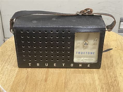 Transistor Radio In Leather Case Picker Place