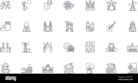 Ethos Line Icons Collection Integrity Credibility Hsty Trusrthiness
