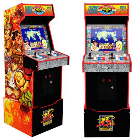 Arcade1ups Street Fighter Ii Cabinet Has Knockout Looks Preorders Now