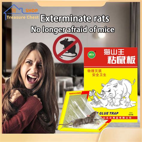 Mouse Glue Sticky Bond Mice Pad Traps Rat Glue Snare Sticker Mice Board