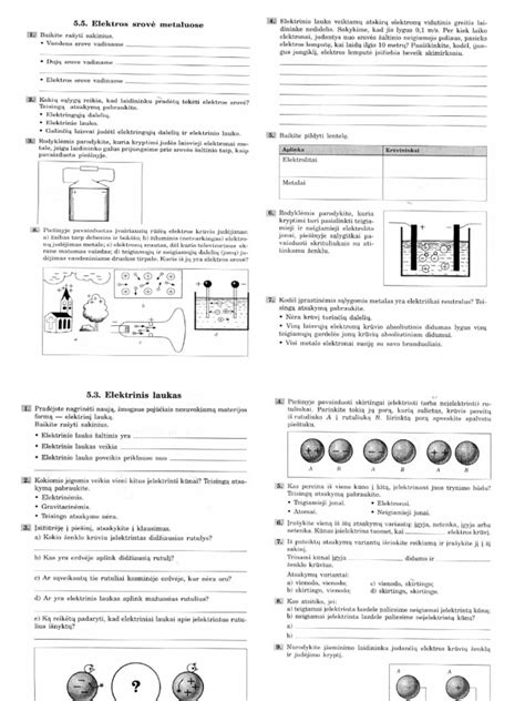 Elektros Srove Metaluose Plus Elektrinis Laukas Nieko Pdf