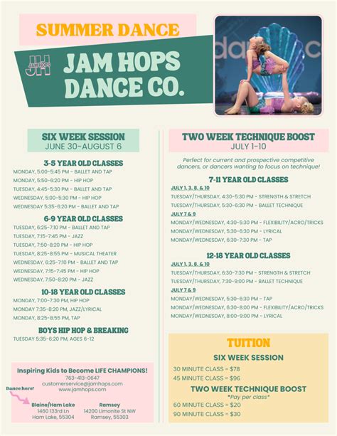 Summer Dance Program