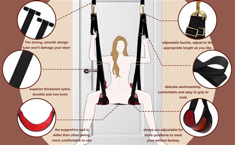Sex Swing Door Bdsm Bondage Thigh Restraints With