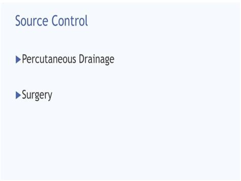 Intra Abdominal Abscess And Its Management Pptx Infectious Diseases