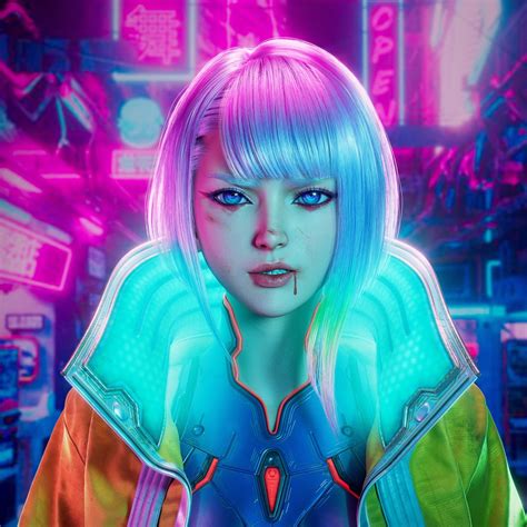 1080x1080 Lucy Hd Cyberpunk Edgerunners Cool 1080x1080 Resolution