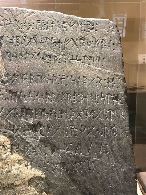 Kensington Runestone In Alexandria