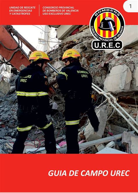 Guía De Campo Urec Consorci Provincial De Bombers De València