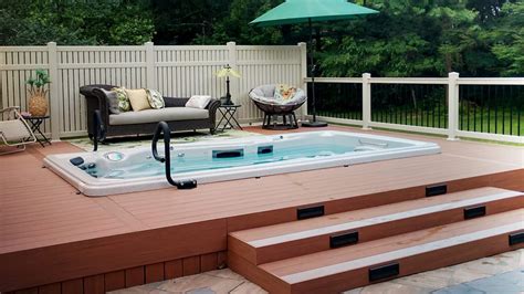Best Swim Spas For Small Spaces Backyard Planning